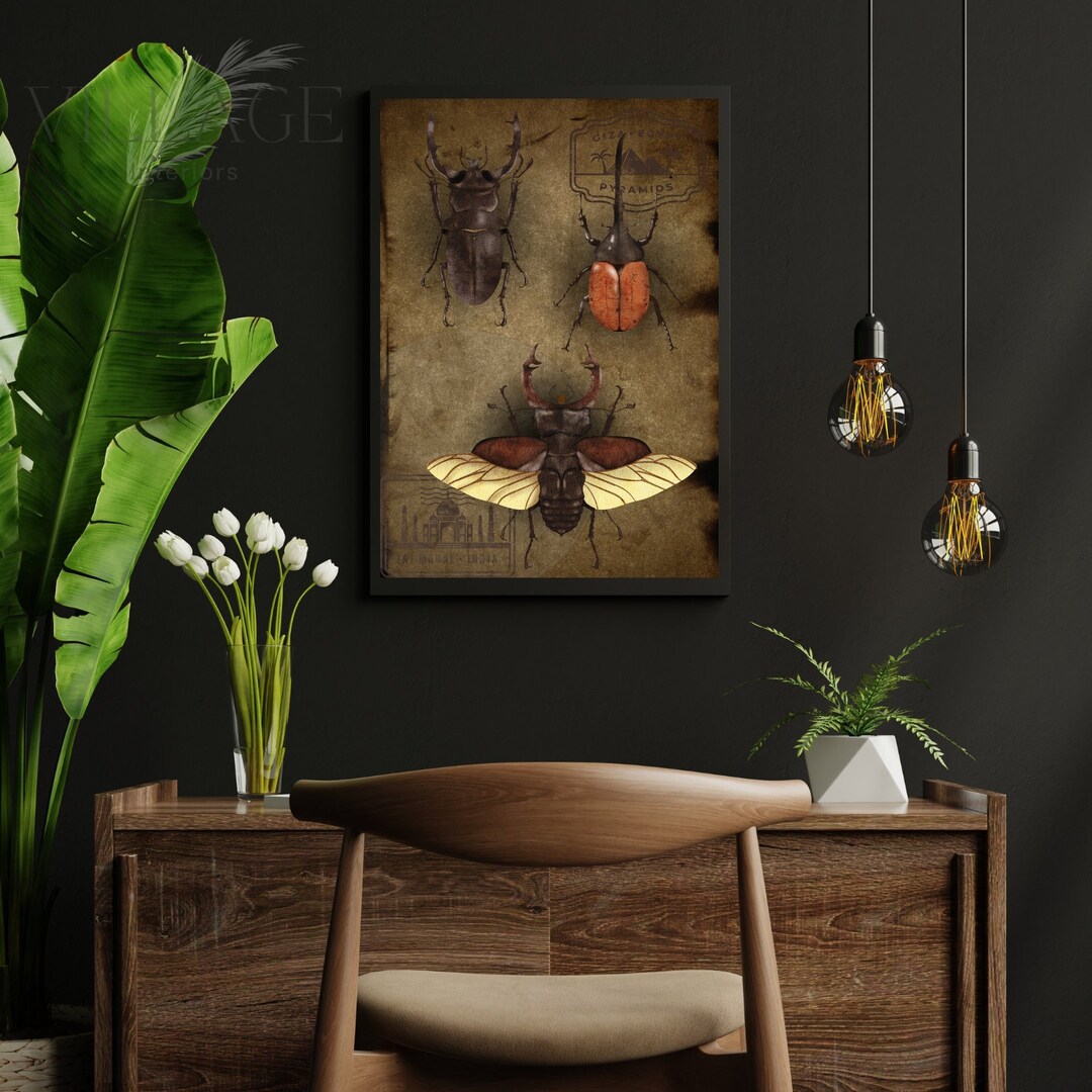 Lydia Beetle Entomology Wall Art Digital Download Print - Etsy