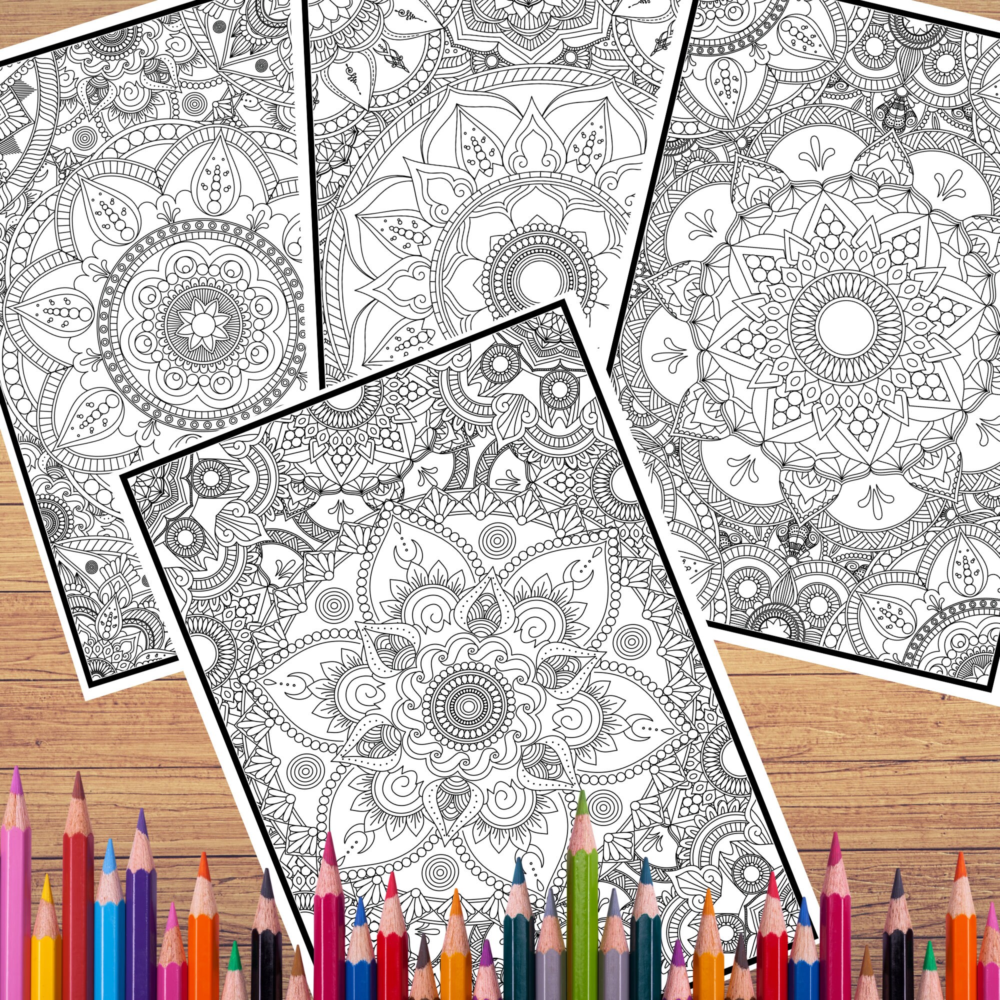 Collage Coloring Pages