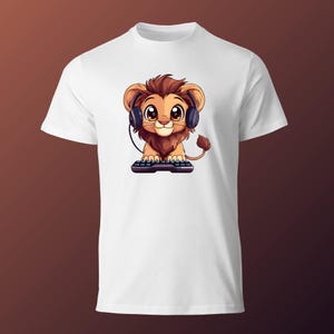 Playful Cartoon Lion Gamer Avatar Clipart Bundle - Fun Gaming Designs ...