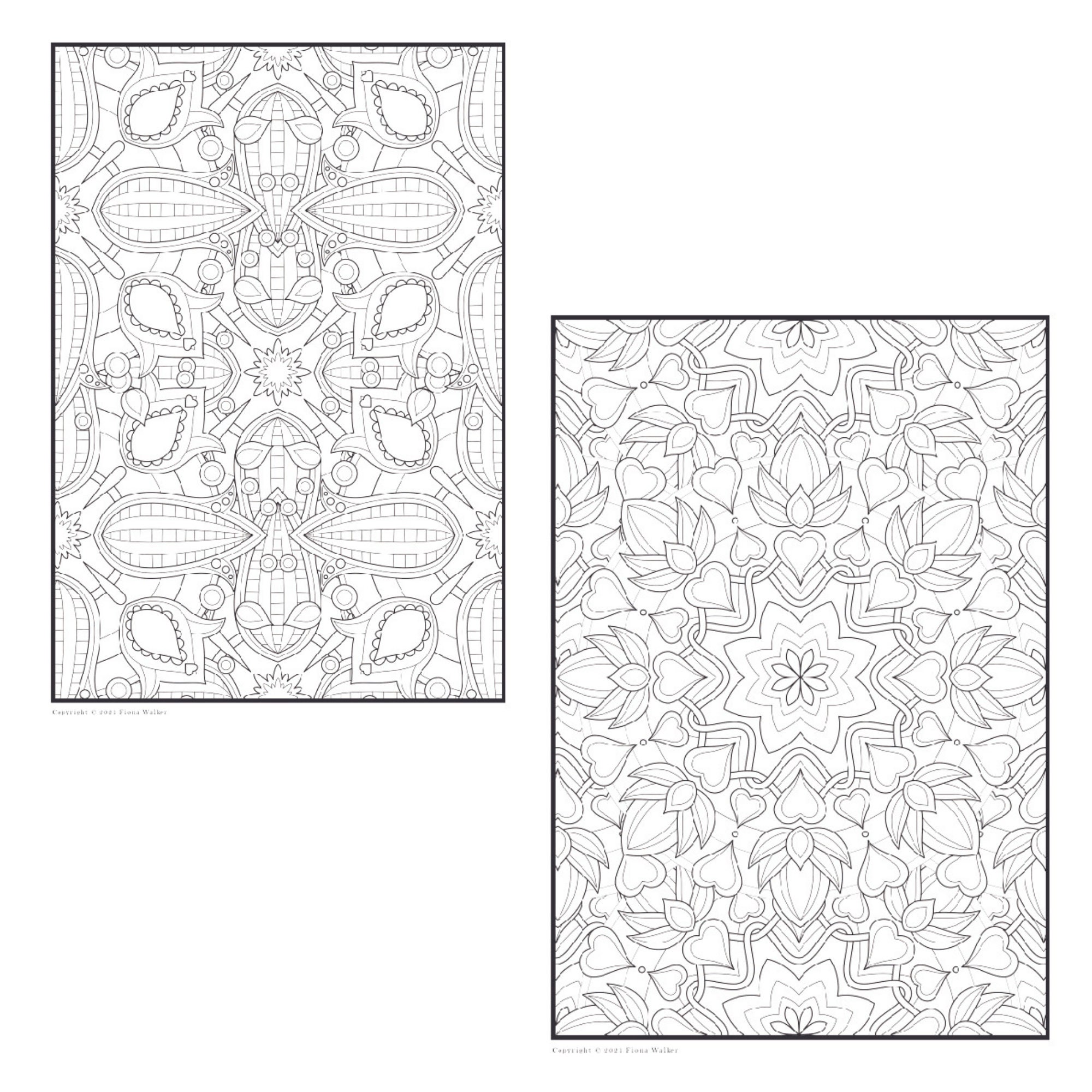Mandala Volume 13 Coloring Pages for Adults Printable PDF, Instant PDF ...