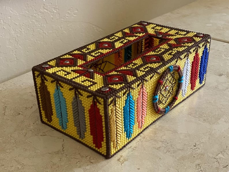 Native Dreams Full Size Tissue Box Cover - Etsy