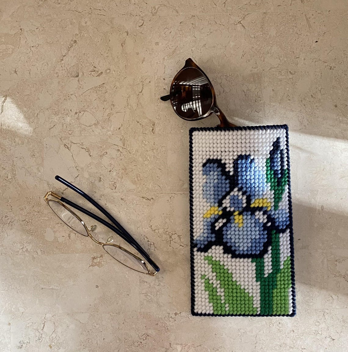 Iris Extra-large Sunglasses and Prescription Glasses Case - Etsy