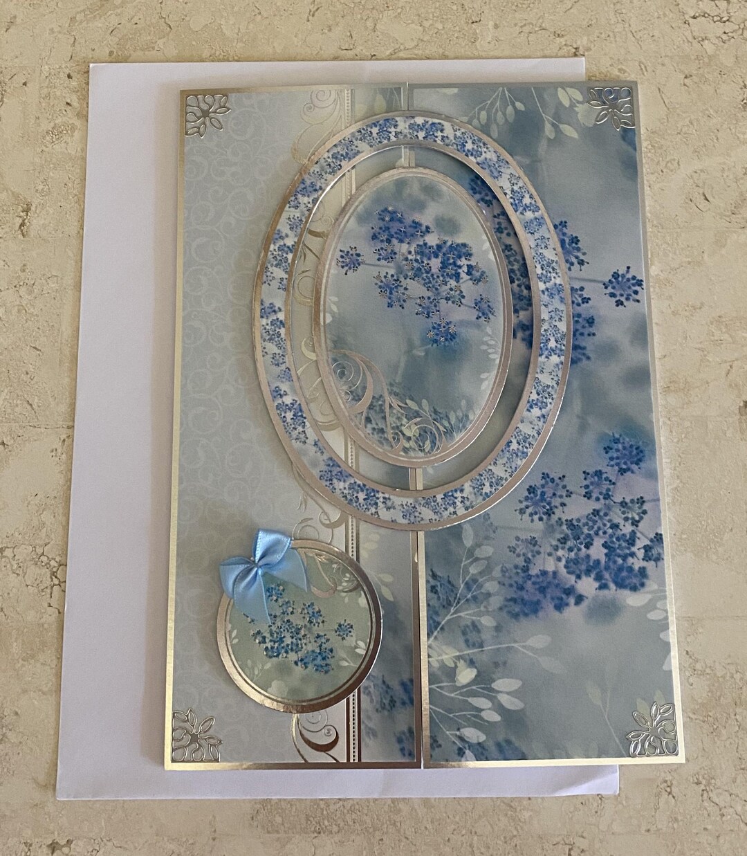 Bluebells Large Sympathy Card - Etsy