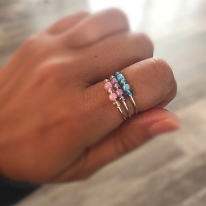 Fidget Ring Set of 3, Kids Jewelry, Gift for Girls - Etsy