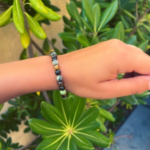 I Am the Storm Bracelet, Courage Bracelets, Tiger's Eye, African ...