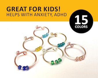 Fidget Ring for Kids - Etsy