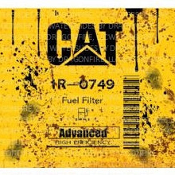 Cat Oil Filter Tumbler - Etsy