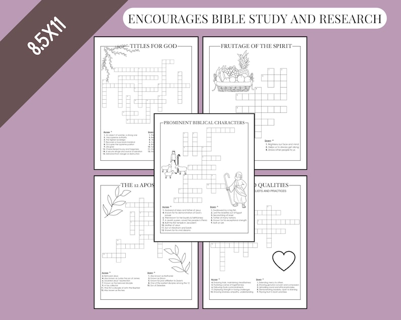JW Bible Activity Printables: Crosswords, Word Searches, Coloring Pages ...