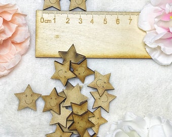 Star embellishments | Etsy