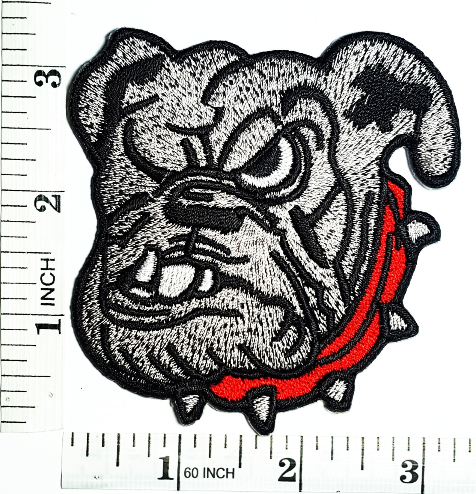 Pitbull Bulldog Dog Pet Patch Embroidered DIY Patches Cute - Etsy
