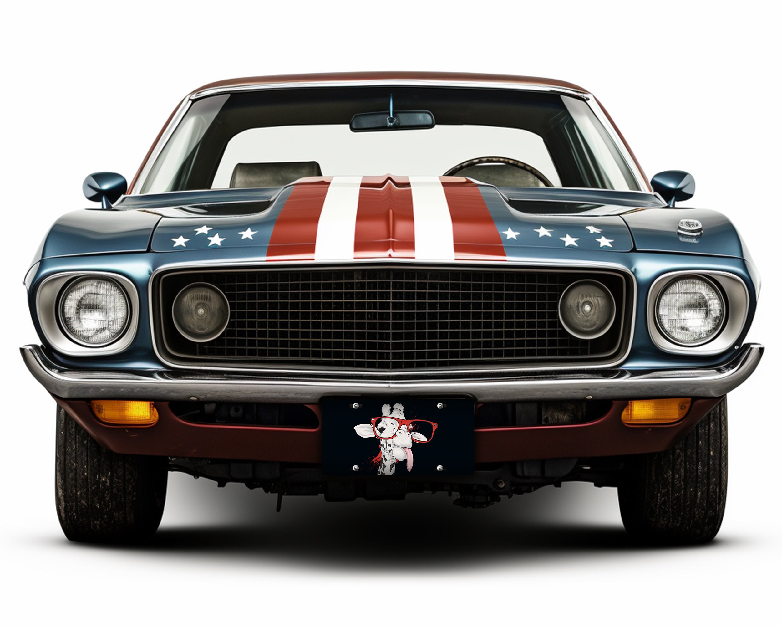 Giraffe License Plate Number, Sublimation Car Tag, Front Plate for ...