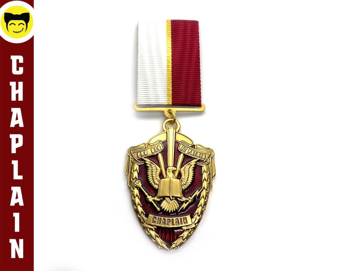 Sign for Serving God, Pro Deo Et Patria, Chaplain Badge, Ukrainian ...