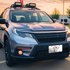 Giraffe License Plate Number, Sublimation Car Tag, Front Plate for ...