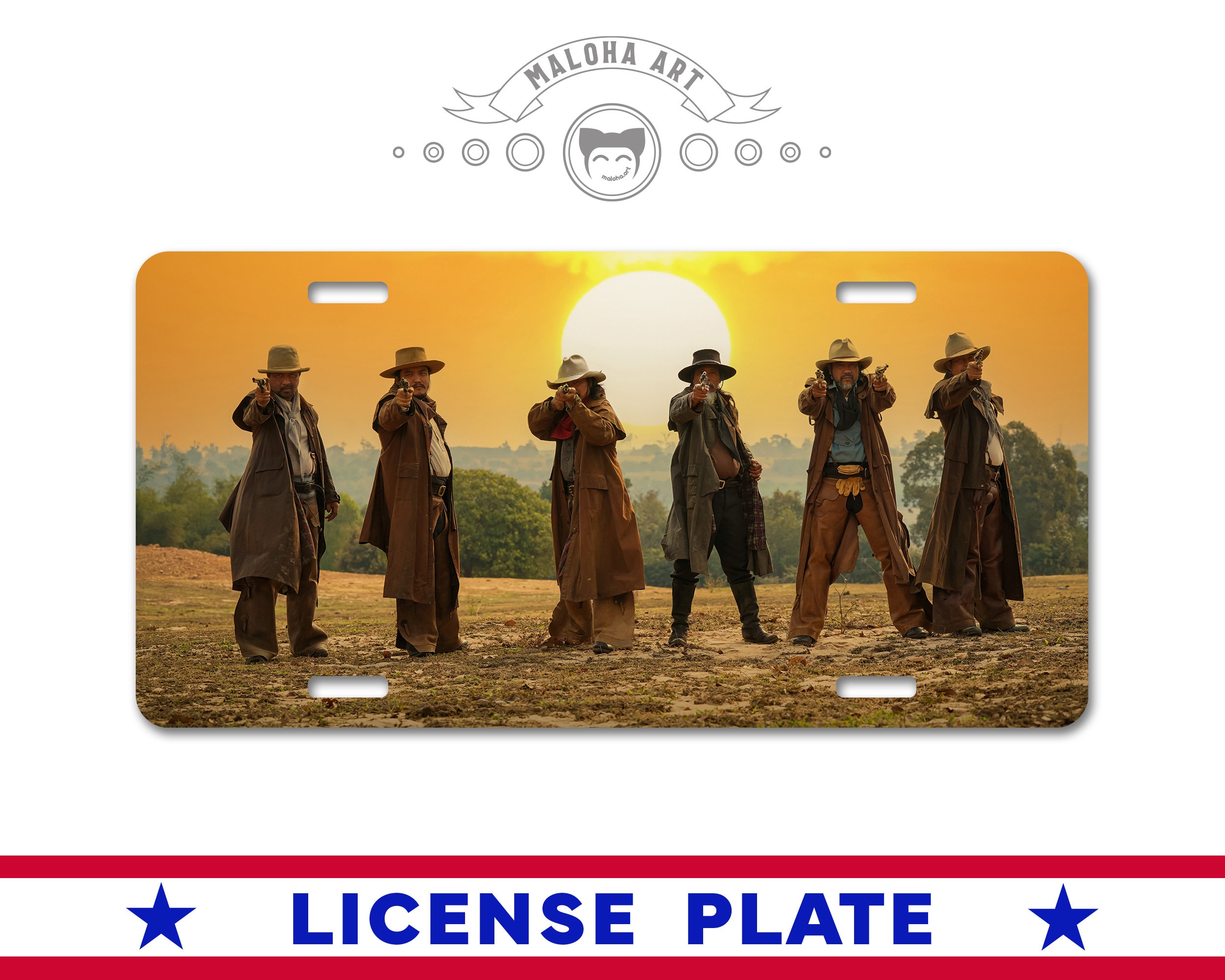Сowboys License Plate Number, Sublimation Car Tag, Front Plate for ...
