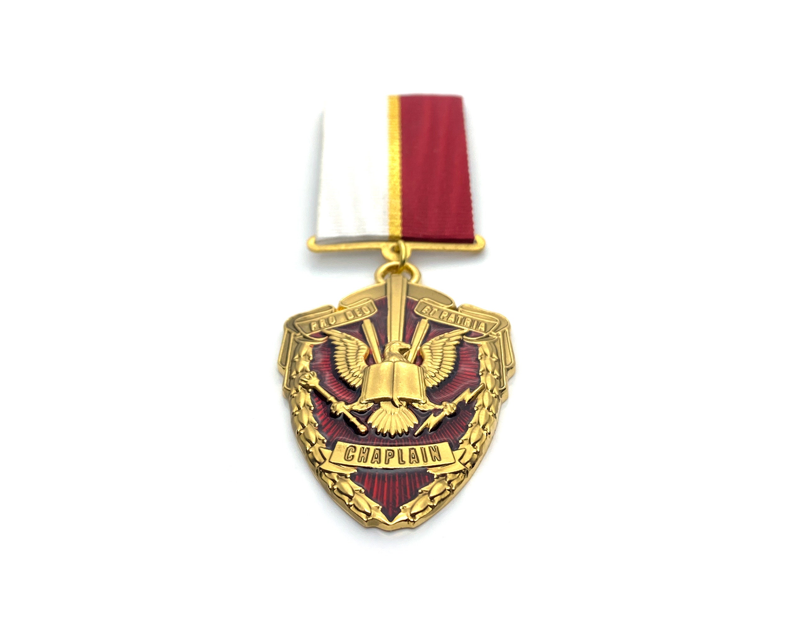 Sign for Serving God, Pro Deo Et Patria, Chaplain Badge, Ukrainian ...