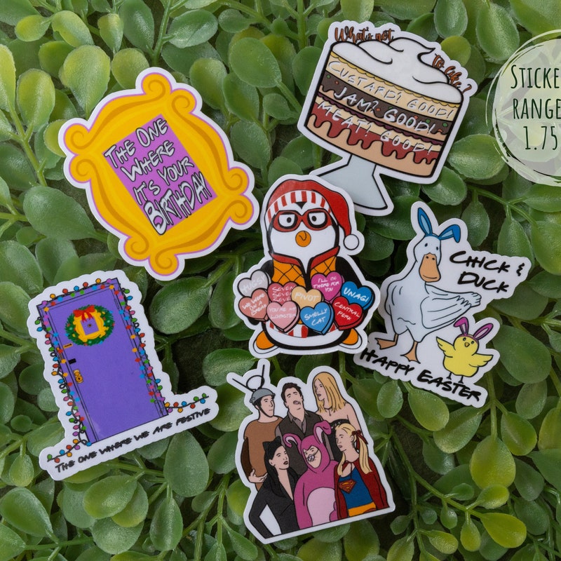 Friends Stickers - Etsy