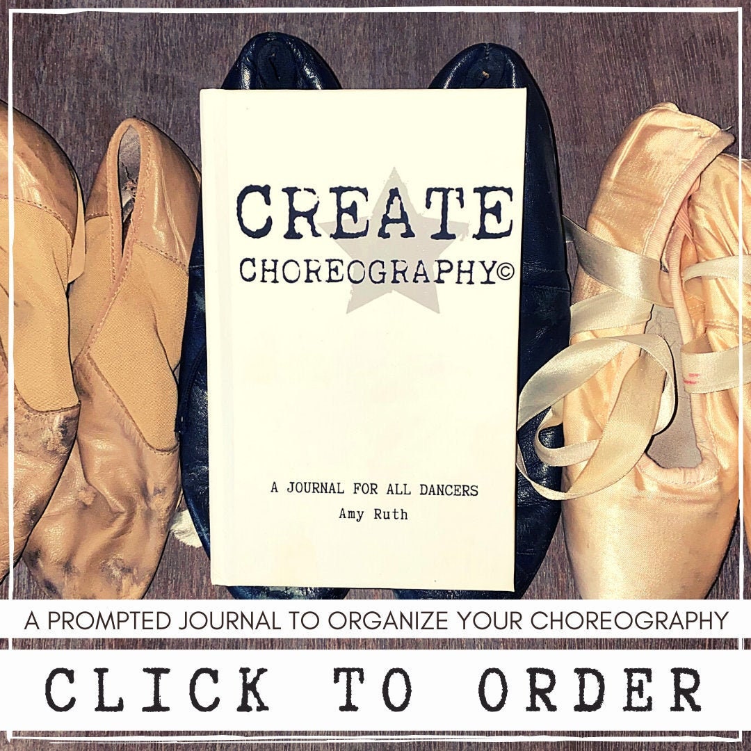 CREATE CHOREOGRAPHY JOURNAL - Etsy