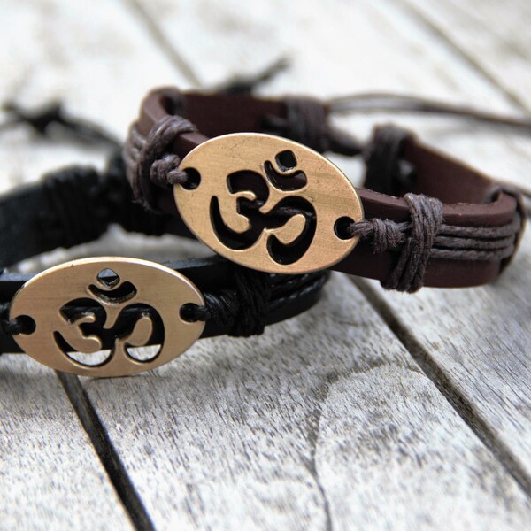 Om Bracelet - Etsy