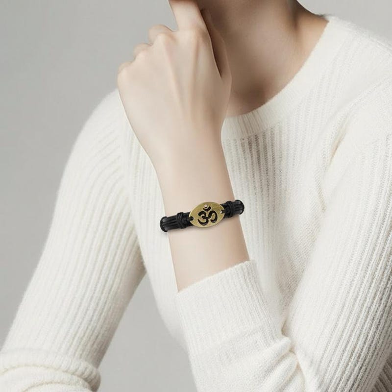 Om Bracelet - Etsy