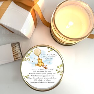 Pooh-themed Party Favor Candles - We Can Bearly Wait - Party Favors ...