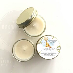 Pooh-themed Party Favor Candles - We Can Bearly Wait - Party Favors ...