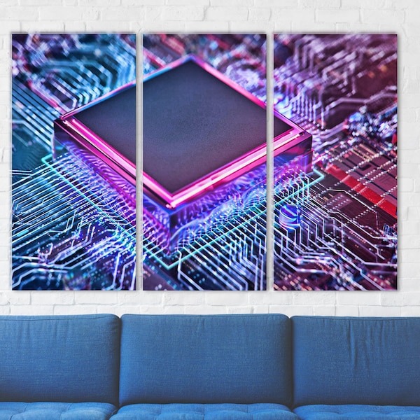 Circuit Board Art - Etsy