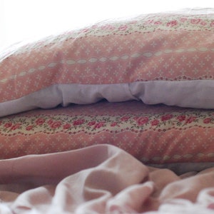 Double Sided Ruffled Satin/lace Pillow Cases - Etsy