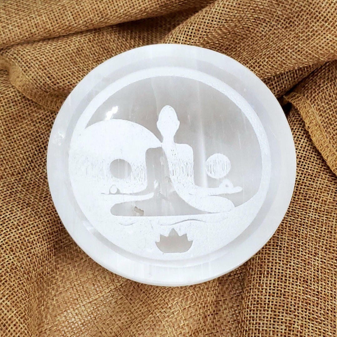 Selenite Buddha Bowl – A Symbol of Tranquility and Healing Energy - Etsy
