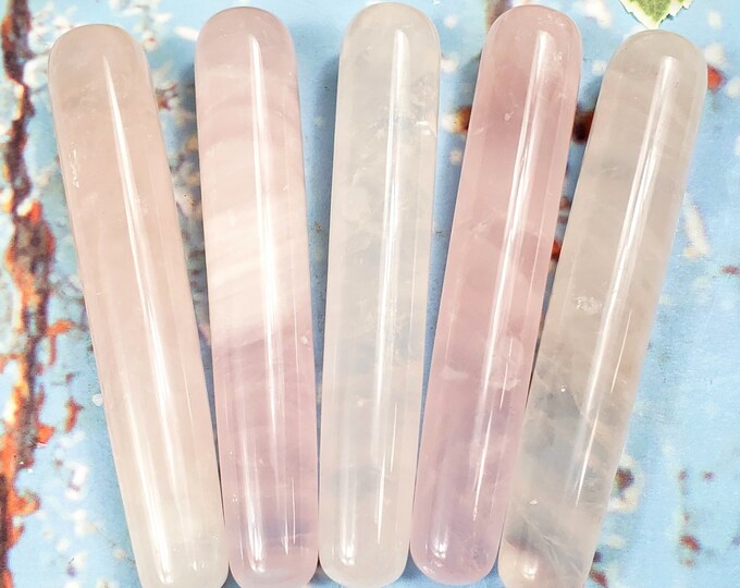 Rose Quartz Wand - Etsy