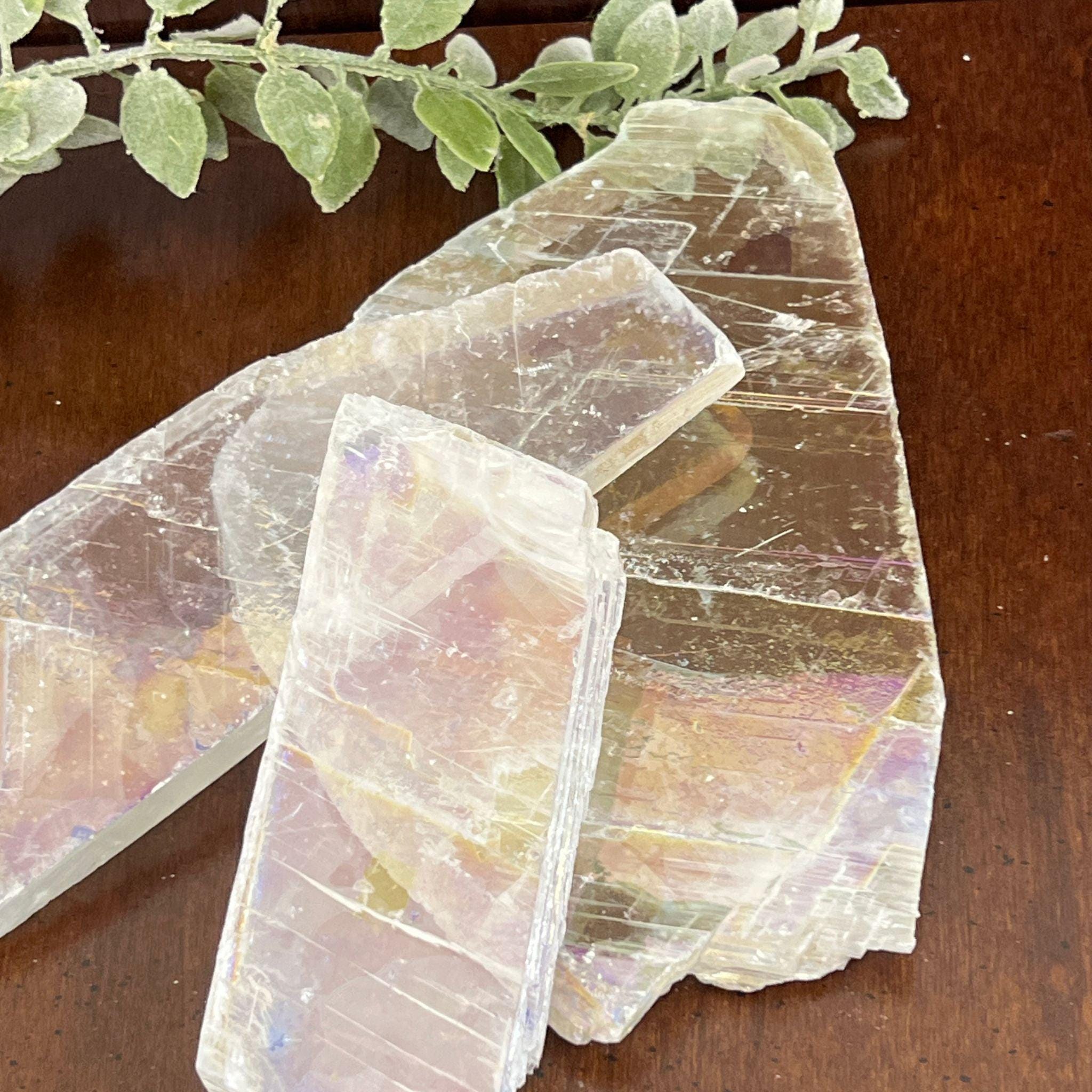 Angel Aura Selenite Sheets - Etsy