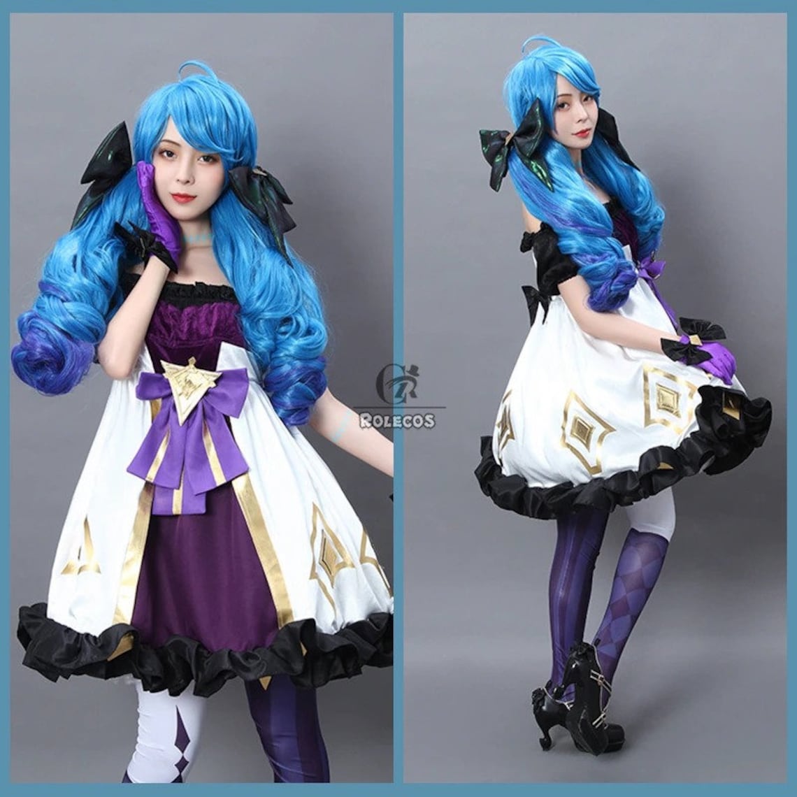 Gwen Cosplay Costume Game LOL Gwen Cosplay Lolita Dress | Etsy