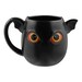 Black Bat-shaped Glazed Ceramic Stoneware Coffee Tea Mug Halloween ...