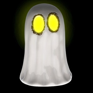 Ghost Spirit Spectre Apparition Spooky Halloween Light up Halloween ...