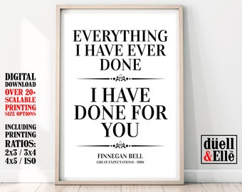 Everything I Have Poster - Etsy