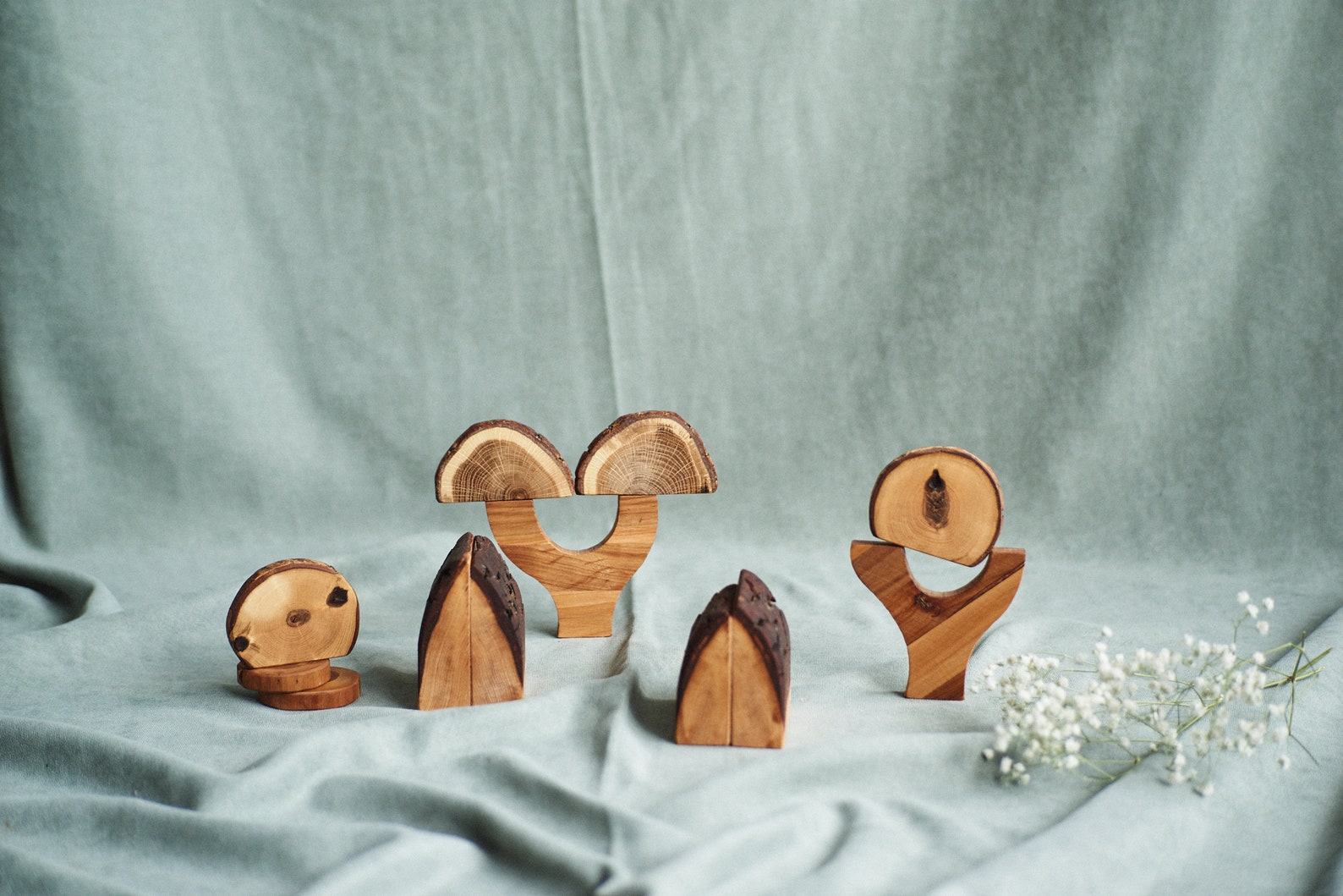 80 tree building blocks Grand set of natural materials | Etsy