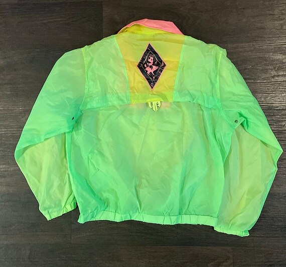 Vintage Ocean Pacific Mens lightweight neon windbreak… - Gem