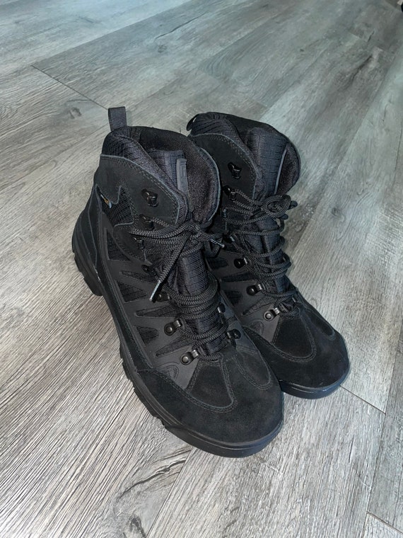 Free Soldier Tactical Black Combat Boots Mens Size 12.5 - Etsy
