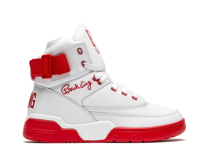 Vintage Ewing Athletics 33 Hi Red White Basketball Sneaker Mens Size 13 ...