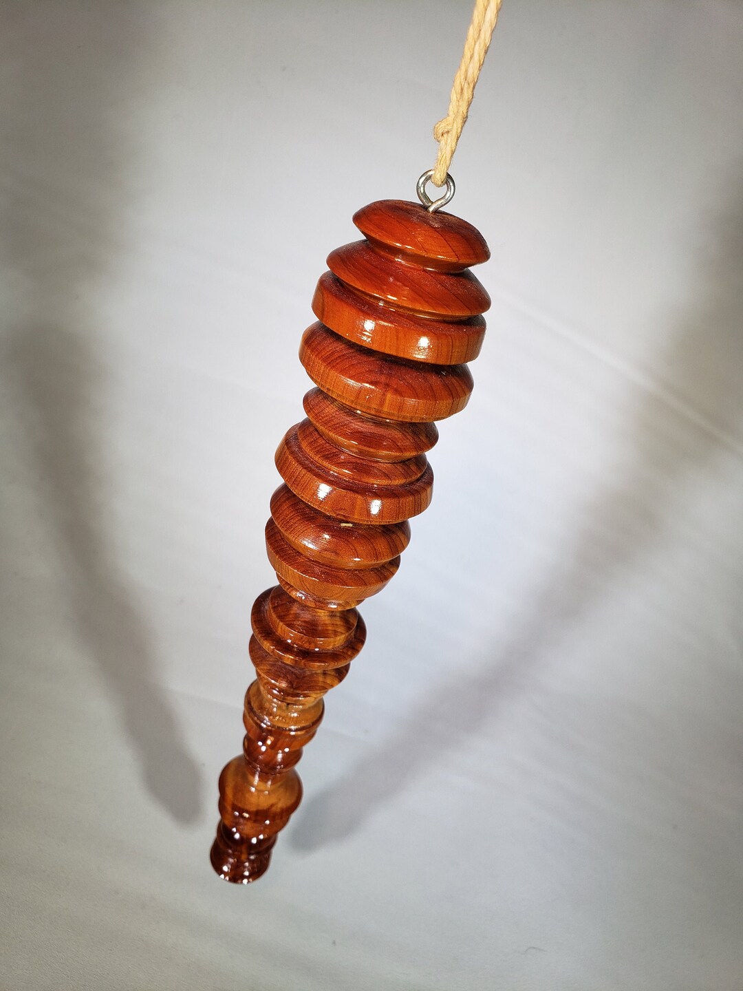 Everly: Very Intricate Red Cedar Spindle Wood Turned Hanging - Etsy