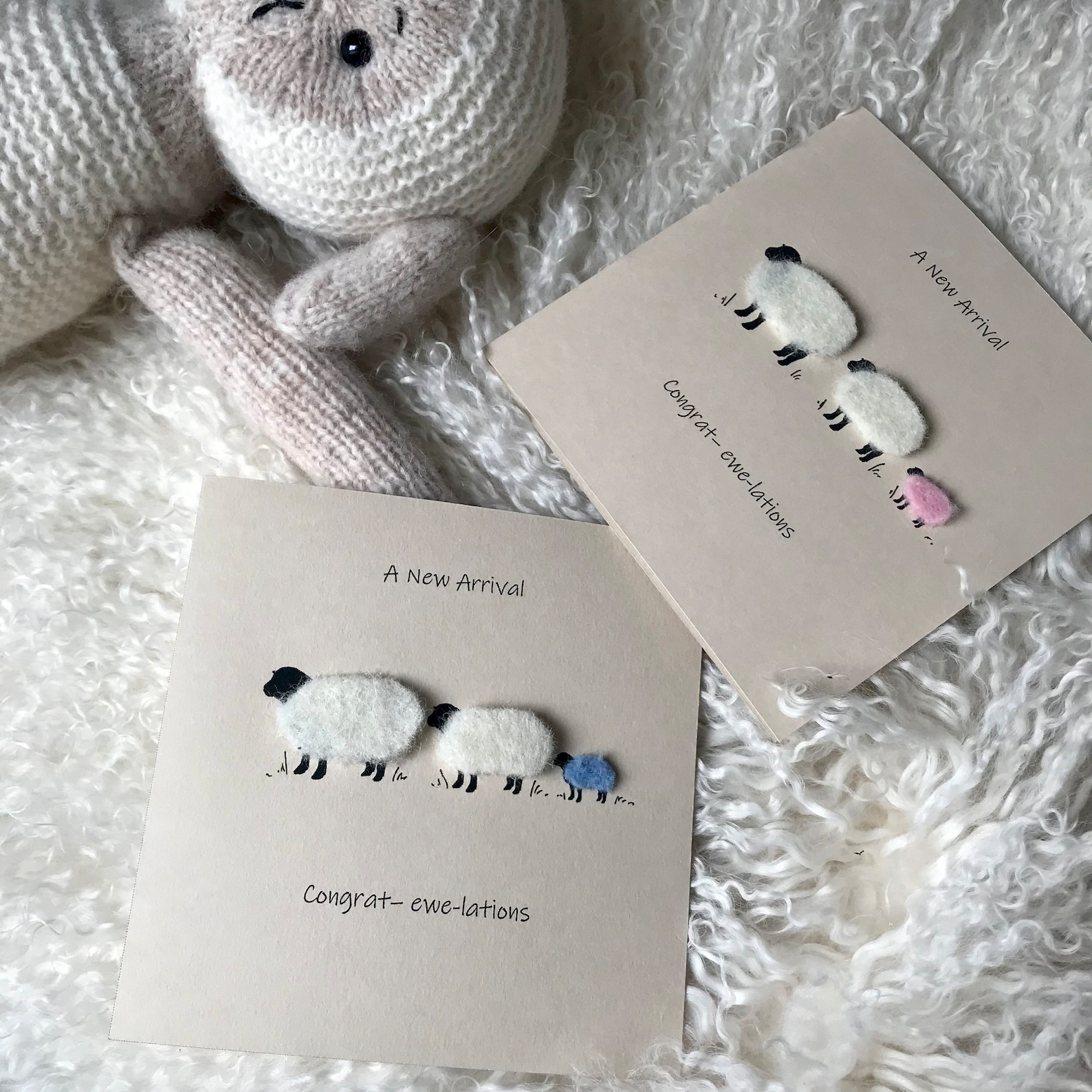 New Baby Boy Card | New Arrival Card | Personalised New Baby Card | New ...