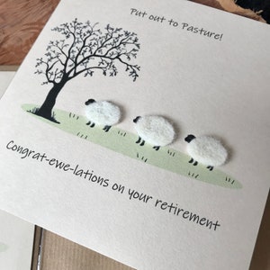 Retirement Card | Sheep Card | Funny Retirement Card | Retirement Card ...