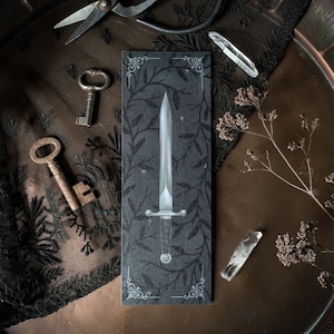 Sword Bookmark | Dark Fairytale | Dark Academia Bookmarks | Spooky ...