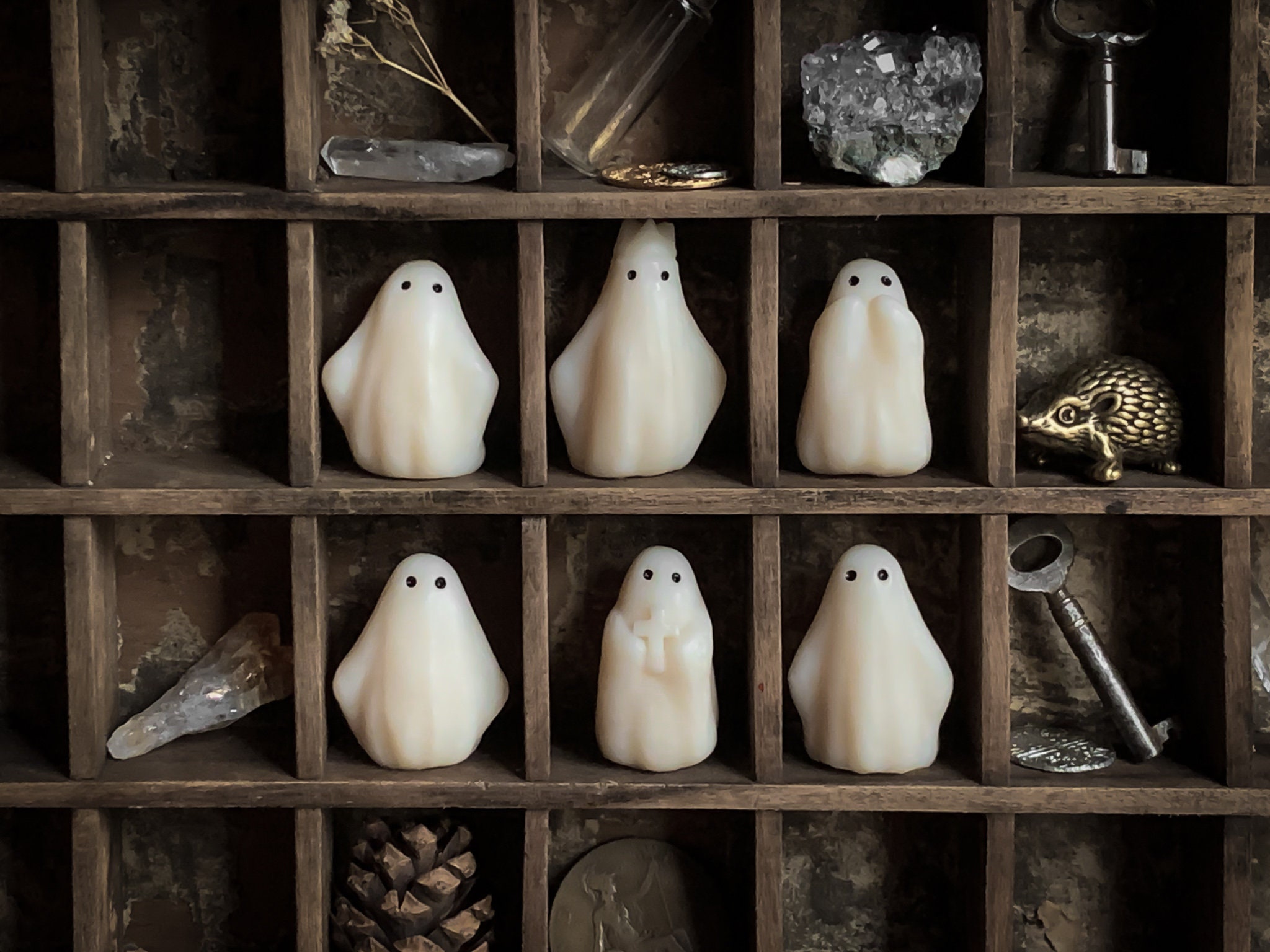 Ghostly Vanilla Soy Wax Melts Gothic Wax Melts Ghost - Etsy UK