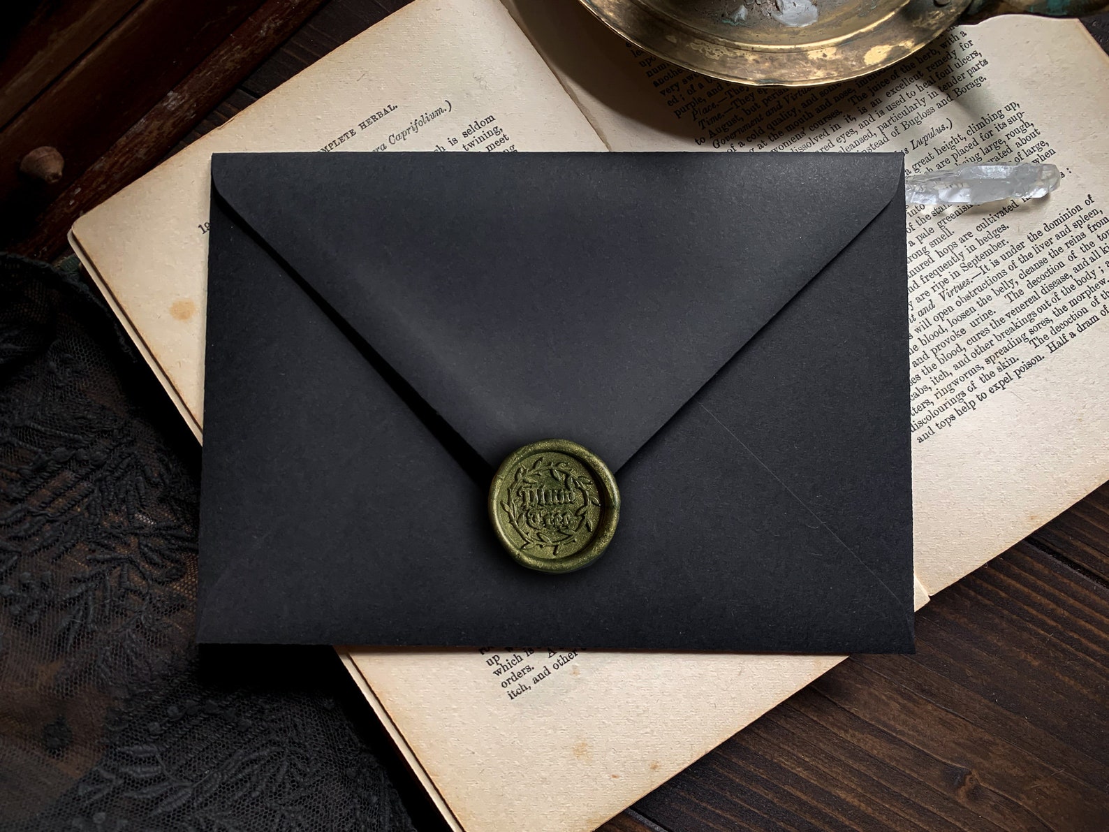 Witchy Letter Writing Set With Wax Seals Stationery Set - Etsy UK