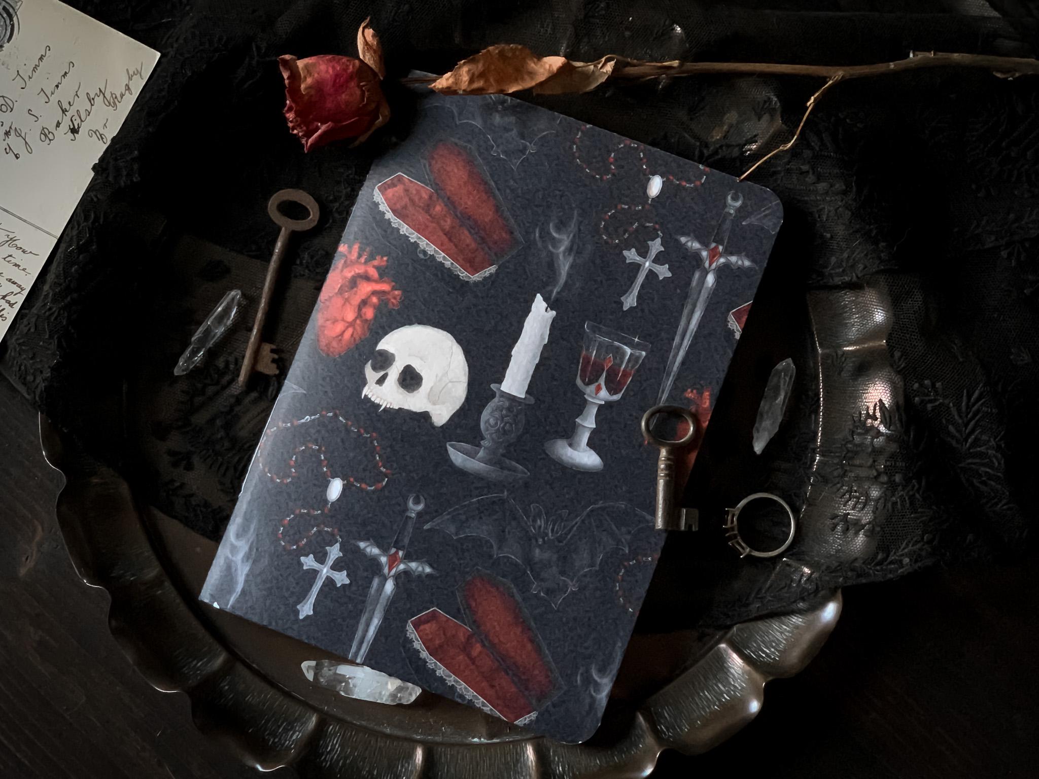 Gothic Vampire Stationery Bundle | Stationery Set, Goth, Witchy ...
