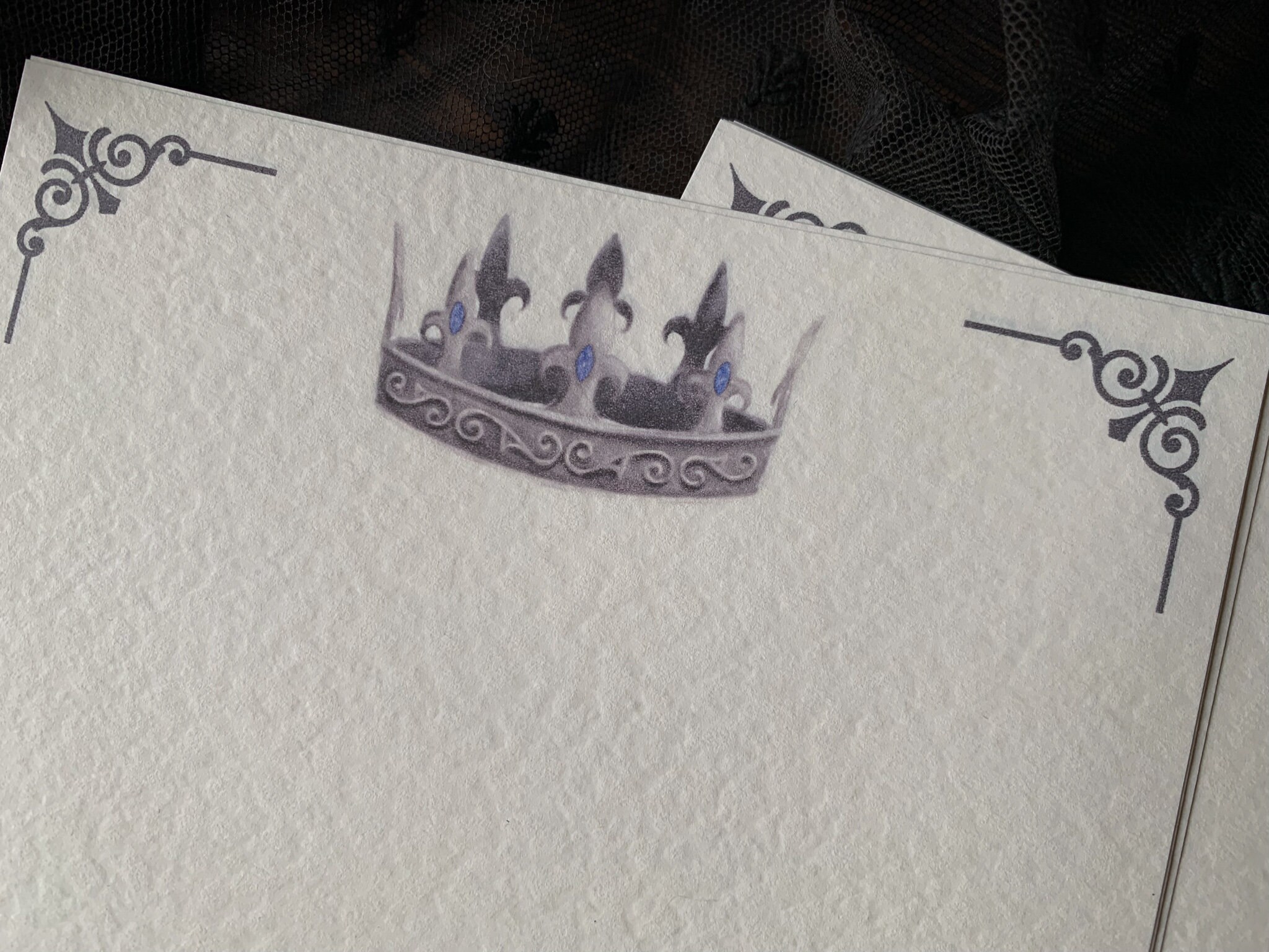 Dark Fairytale Letter Writing Set With Wax Seals | Stationery Set | RPG ...