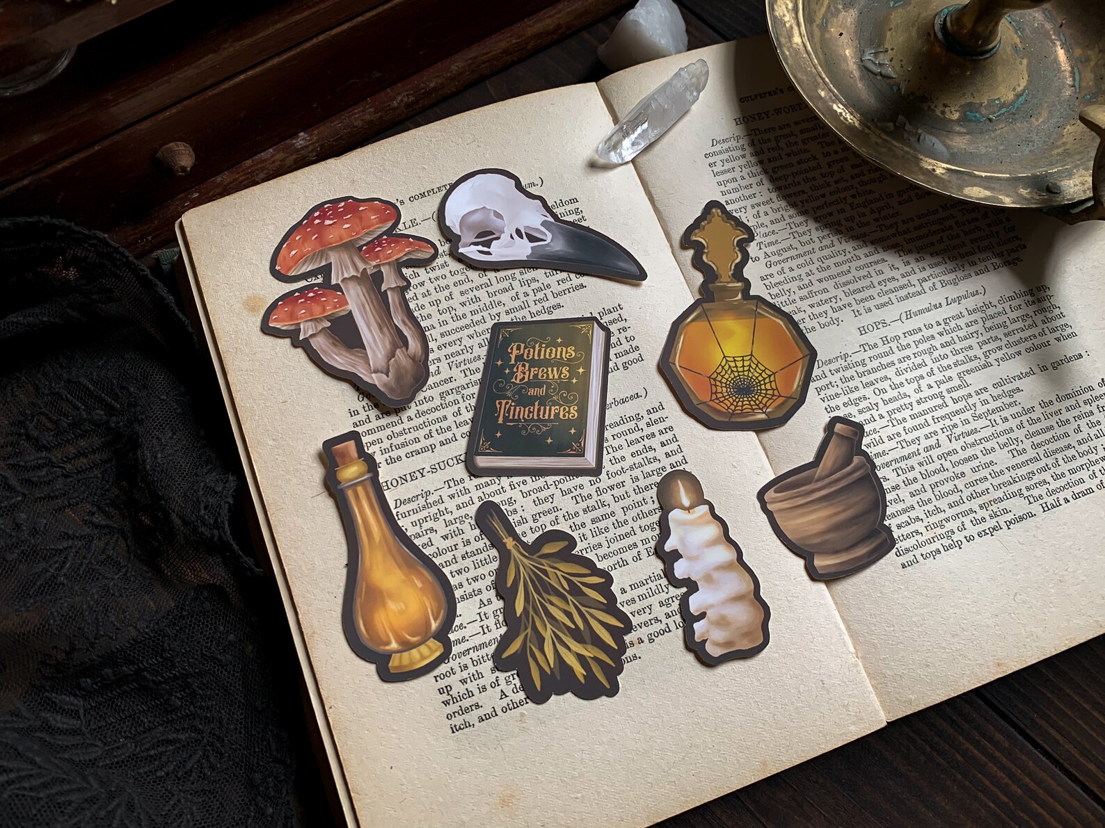 Apothecary Stationery Bundle - Magical Stationery Set | Witchy ...
