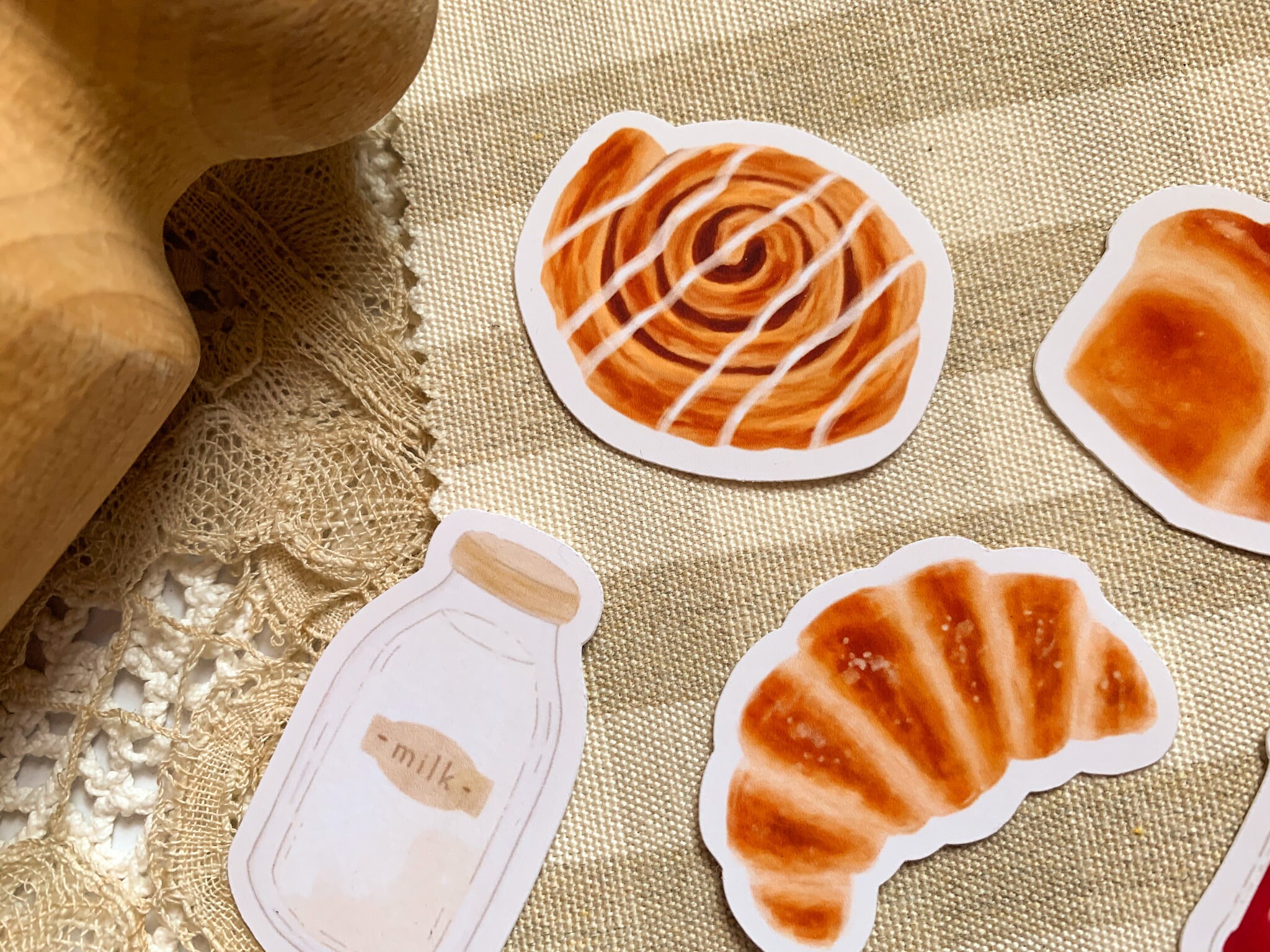 Cottage Bakery Sticker Pack | Cottagecore Stickers | Vintage | Bakery ...