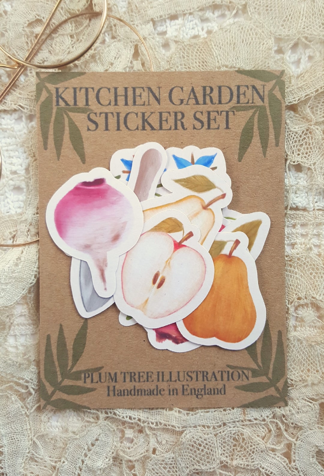 Kitchen Garden Sticker Pack | Cottagecore Stickers | Sticker Set ...