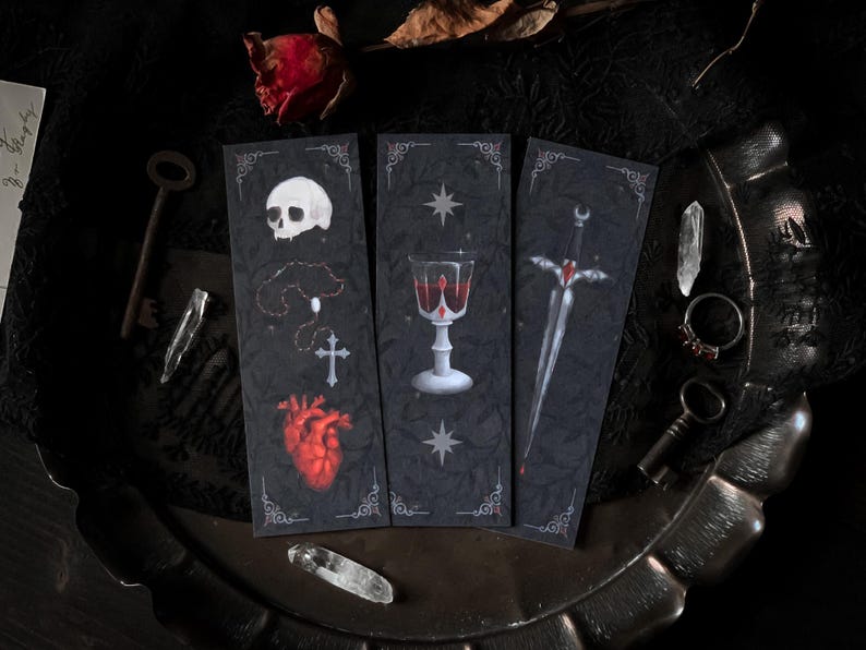 Gothic Vampire Stationery Bundle | Stationery Set, Goth, Witchy ...